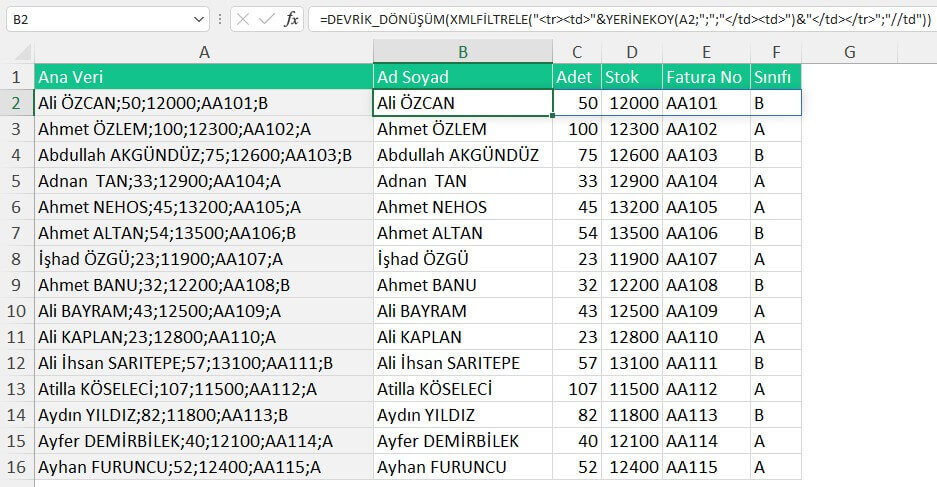 Excel Arşivi | Türkiye'nin Online Excel Arşivi
